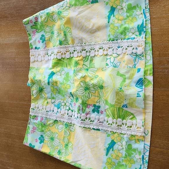 Lilly Pulitzer | Skirts | Lilly Pulitzer Flower Skirt Culottes | Poshmark
